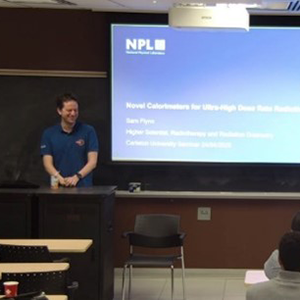 Kamal Hossain International Secondment Scheme blog two - NPL